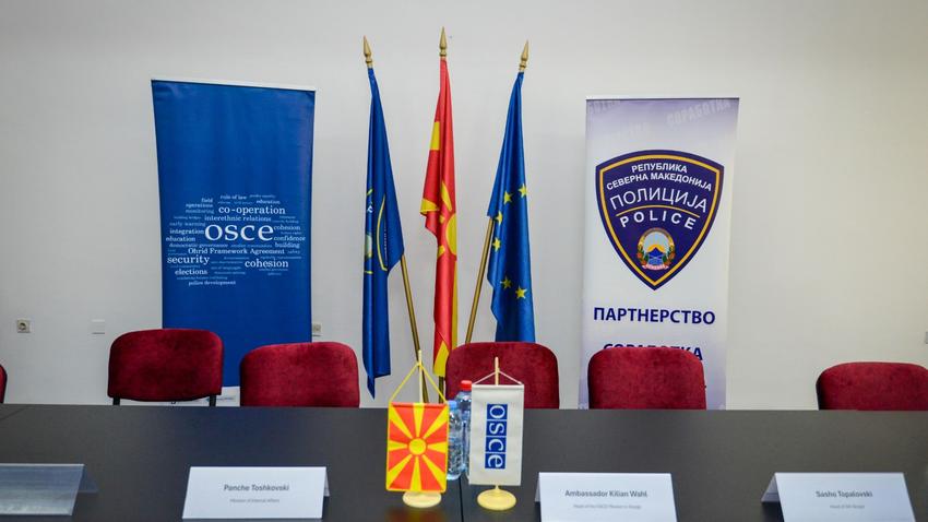 OSCE Aids Bit Pazar Police Station Upgrade | Mirage News
