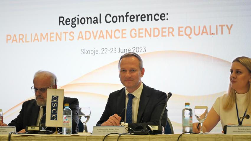 Regional conference “Parliaments advance gender equality”, supported by ...